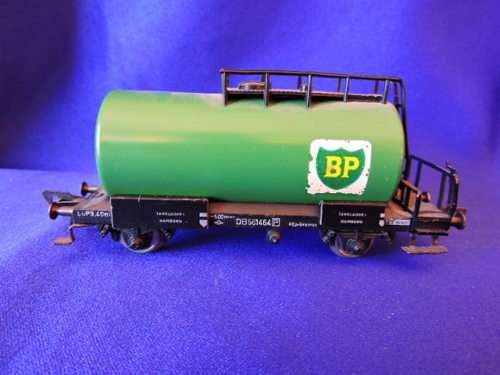 Collectable Cars - BP Oil Fuel Tanker Ho Train Carriage by Fleismann ...